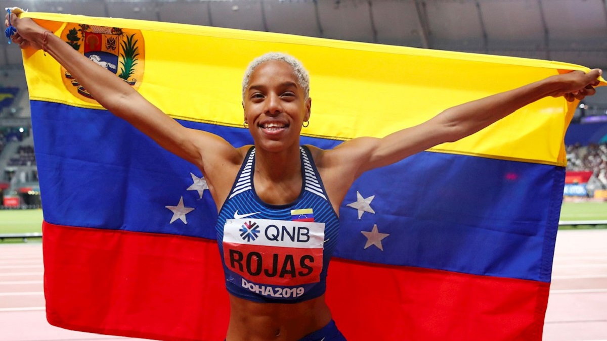 Yulimar Rojas: la "gran esperanza" de oro para Venezuela