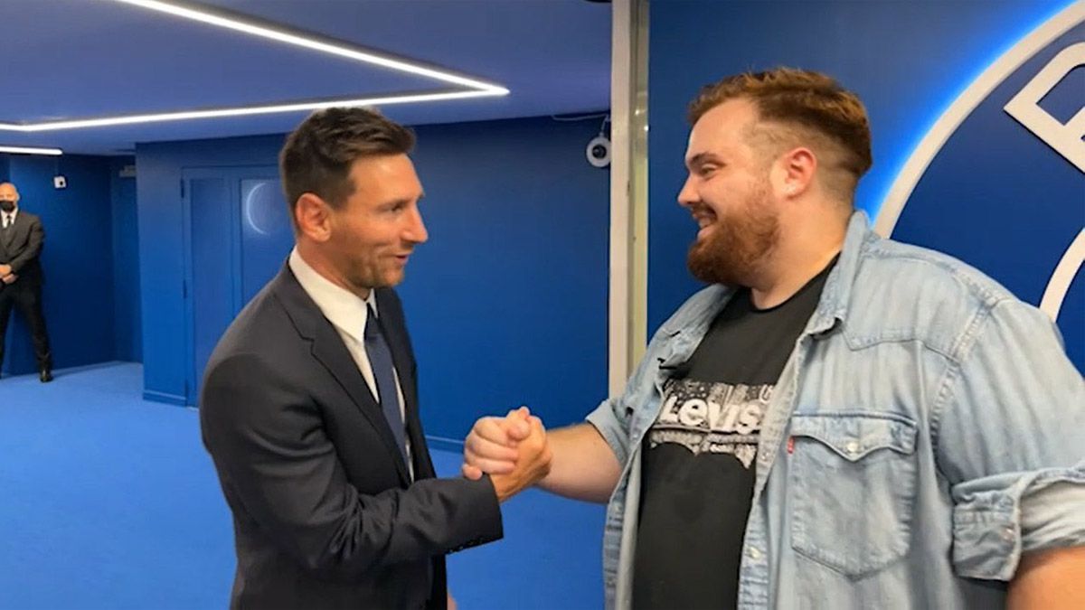 Ibai Llanos tuvo la exclusiva de hablar con Messi en el PSG - Mundo UR ...