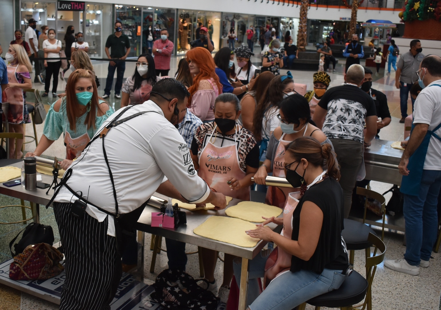 La Expo Pastry Venezuela los puso a hacer Pan de Jamón