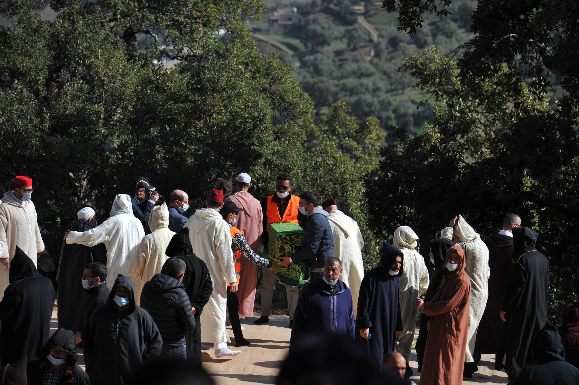Así fue el funeral de Rayan, el niño rescatado sin vida en Marruecos