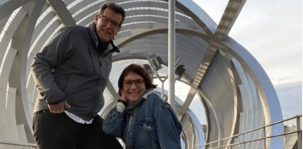 Unai Amenábar María Isabel Párraga pasión periodismo y la familia