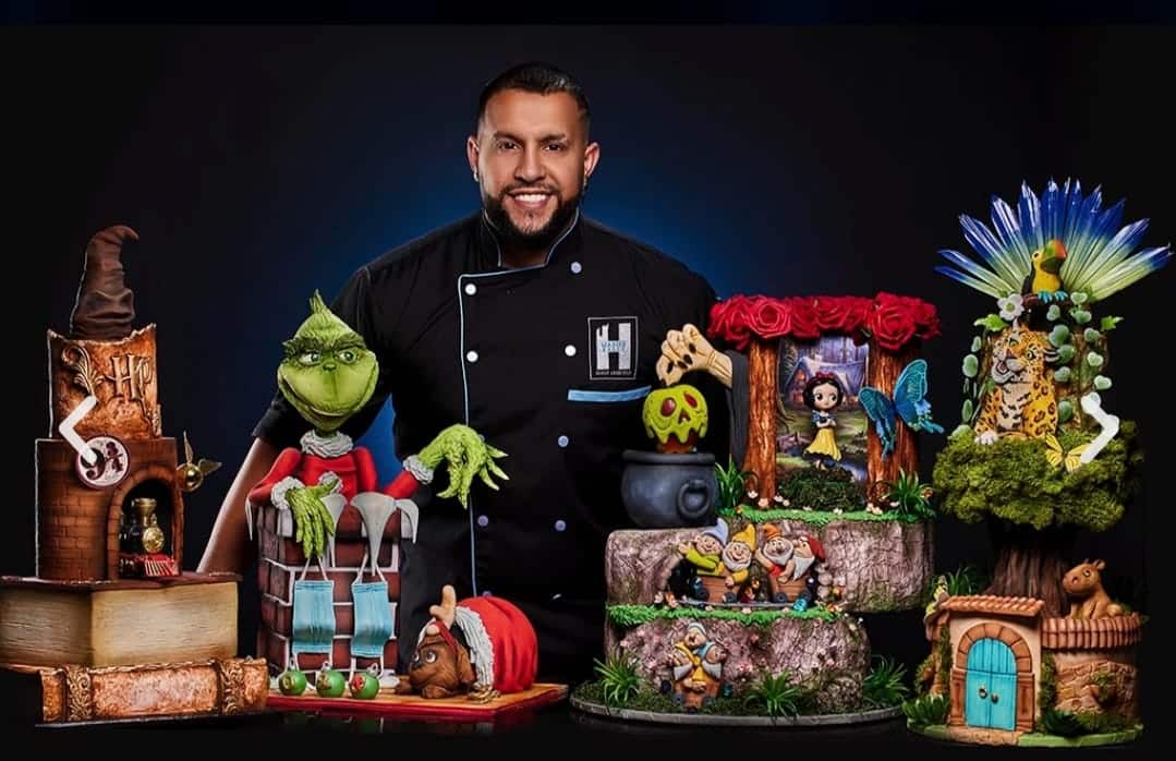 Repostero venezolano en Estados Unidos crea pasteles artísticos ...