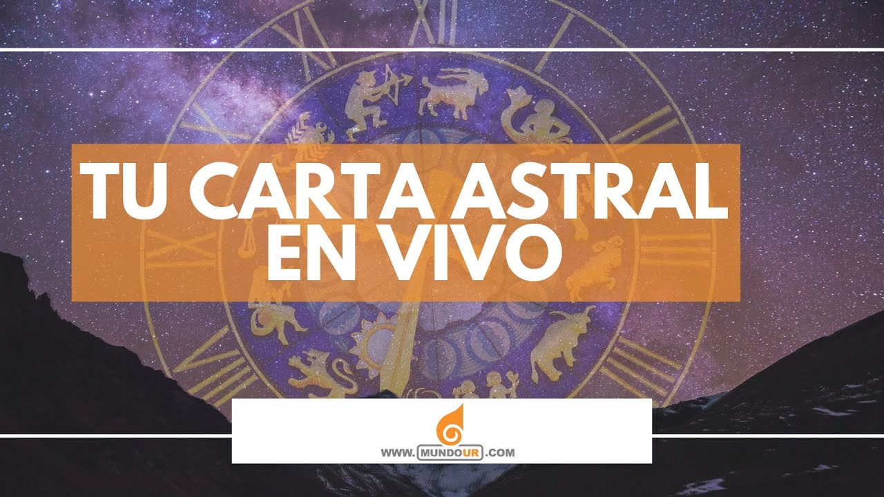 Astróloga te lee tu CARTA ASTRAL EN VIVO