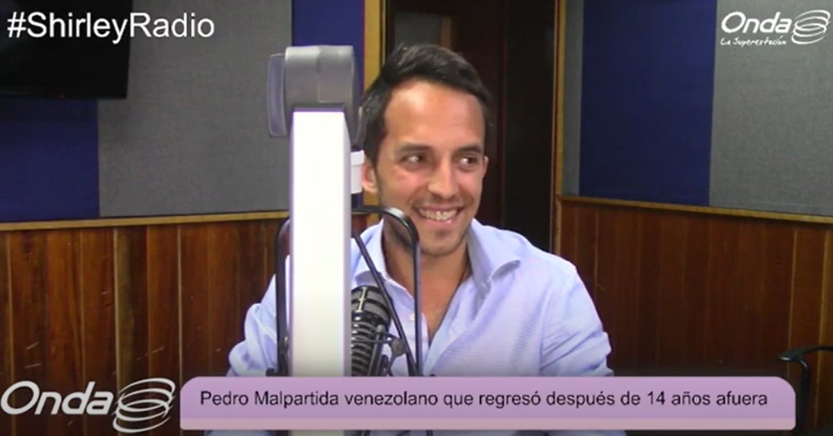 Pedro Malpartida el venezolano que regresó después de 14 años