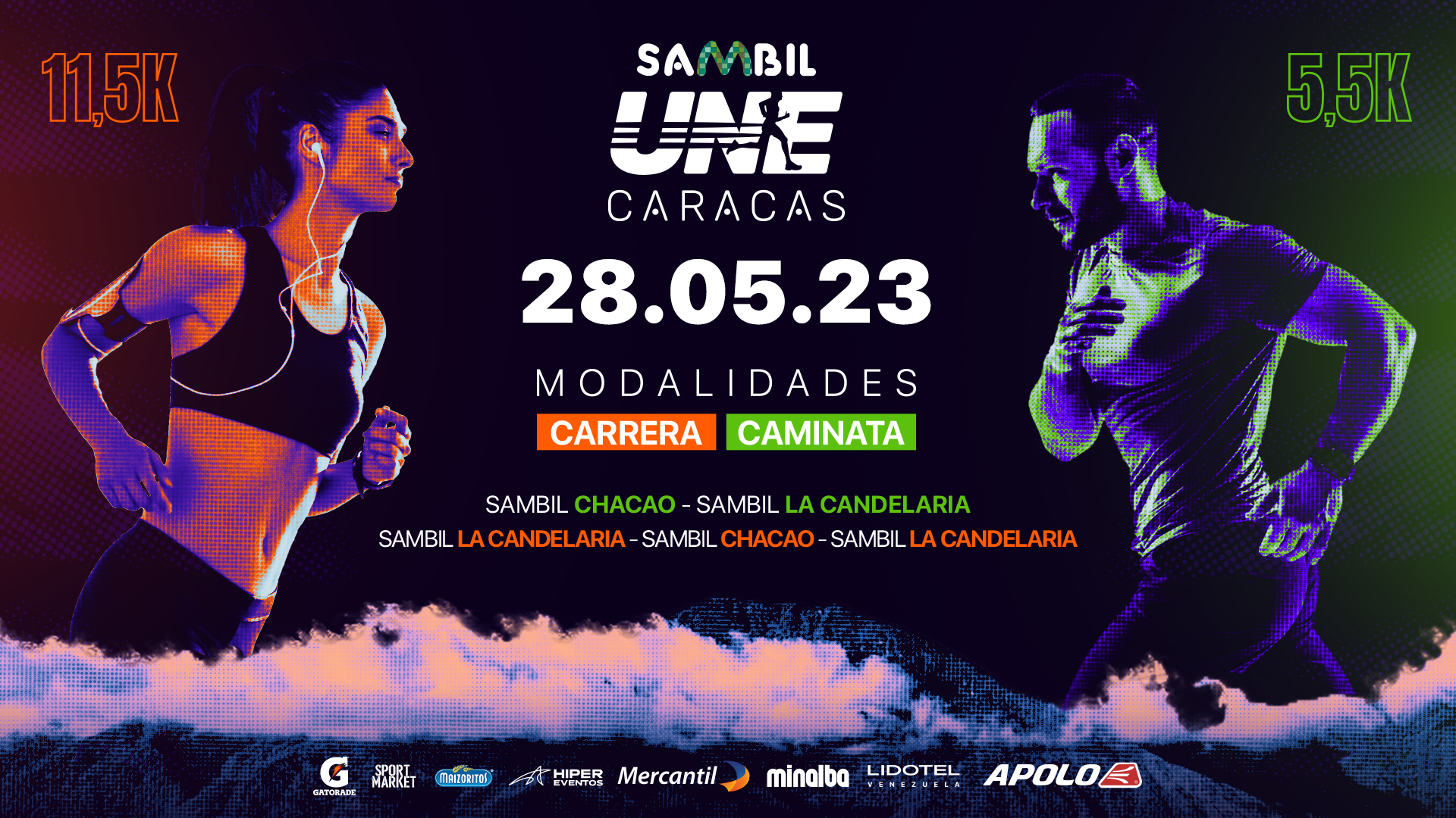"Sambil Une Caracas": una carrera para disfrutar el próximo 28M