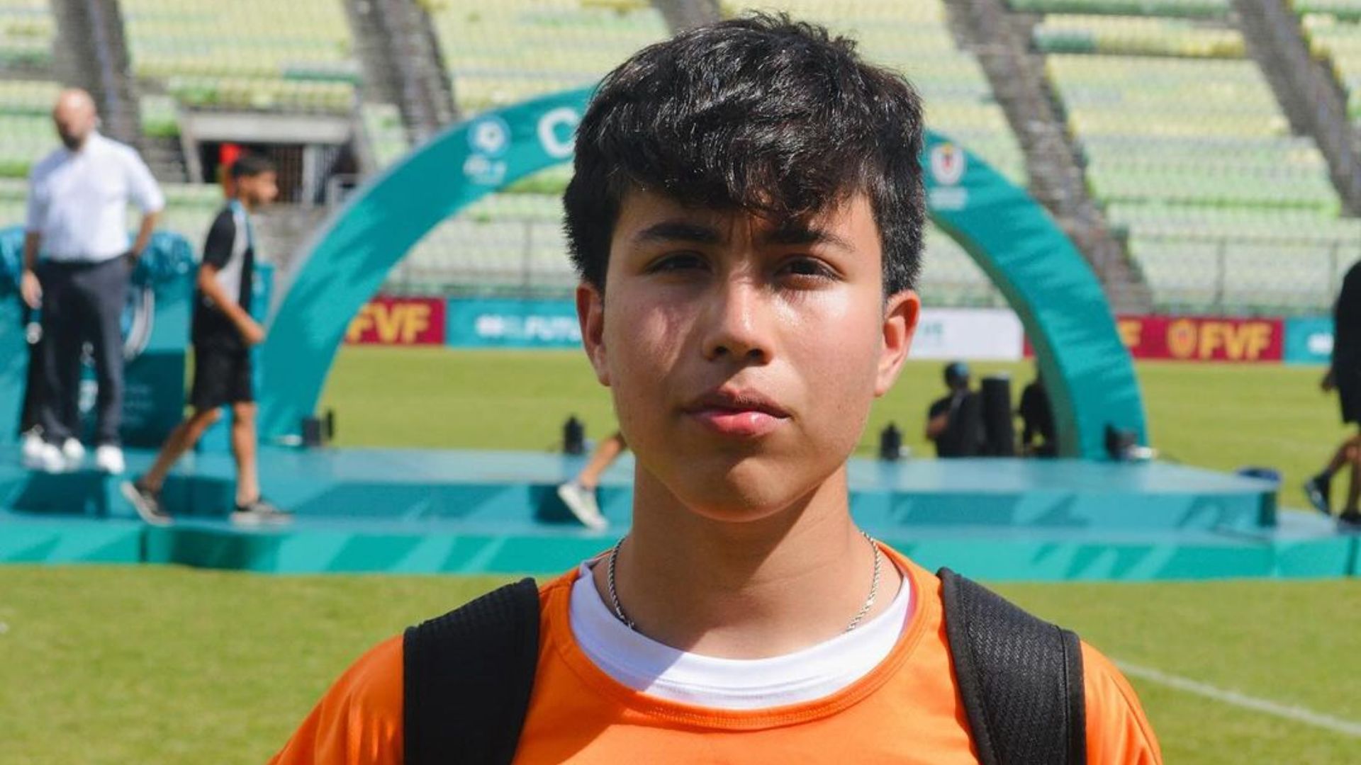 El joven Martín Ramos y la comunicación deportiva