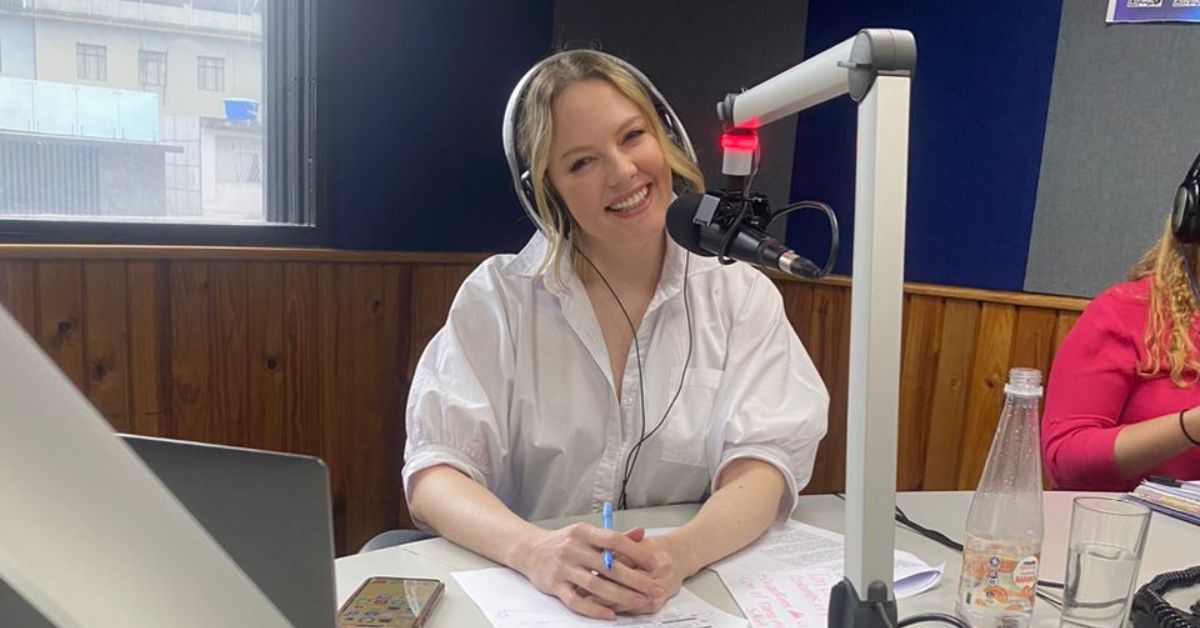 Alexandra Braun: "Es muy lindo trabajar con un actor que si...