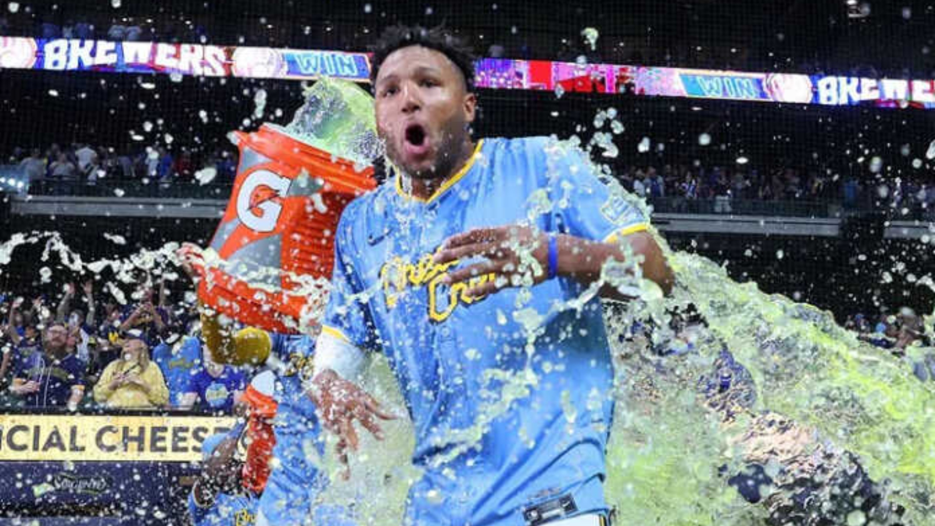 Jackson Chourio conectó su primer Grand Slam en la MLB (+Video)