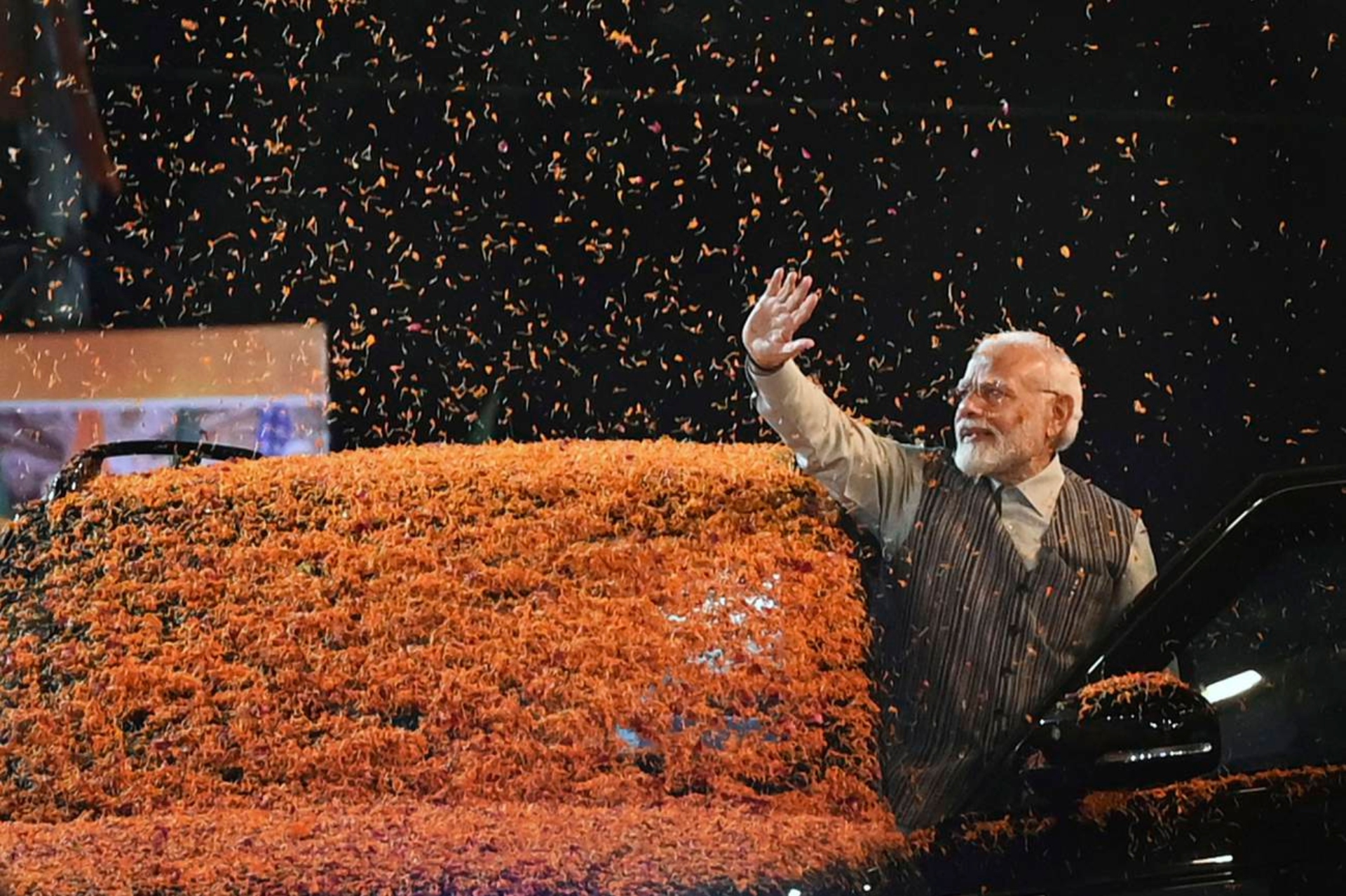 Narendra Modi juró para cumplir su tercer periodo consecutivo como ...