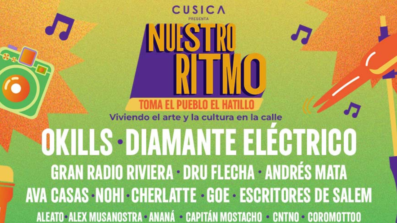 Cúsica anuncia cartel del Festival Nuestro Ritmo