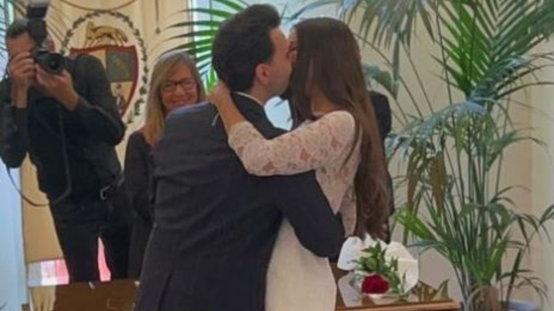 Ex Miss Venezuela Internacional Michelle Bertolini se casó con un cantante de Il Volo