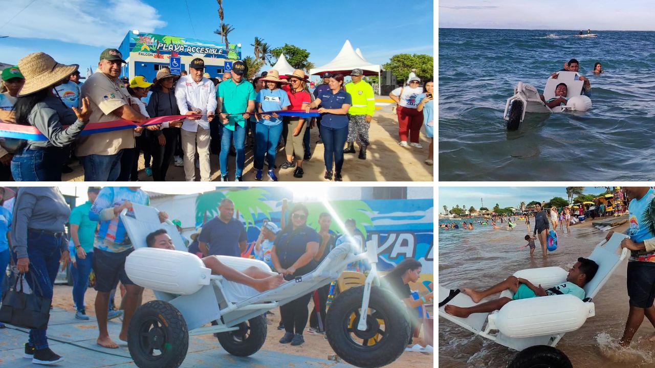 Esperan que la “playa accesible” de Paraguaná fortalezca el turismo en ...