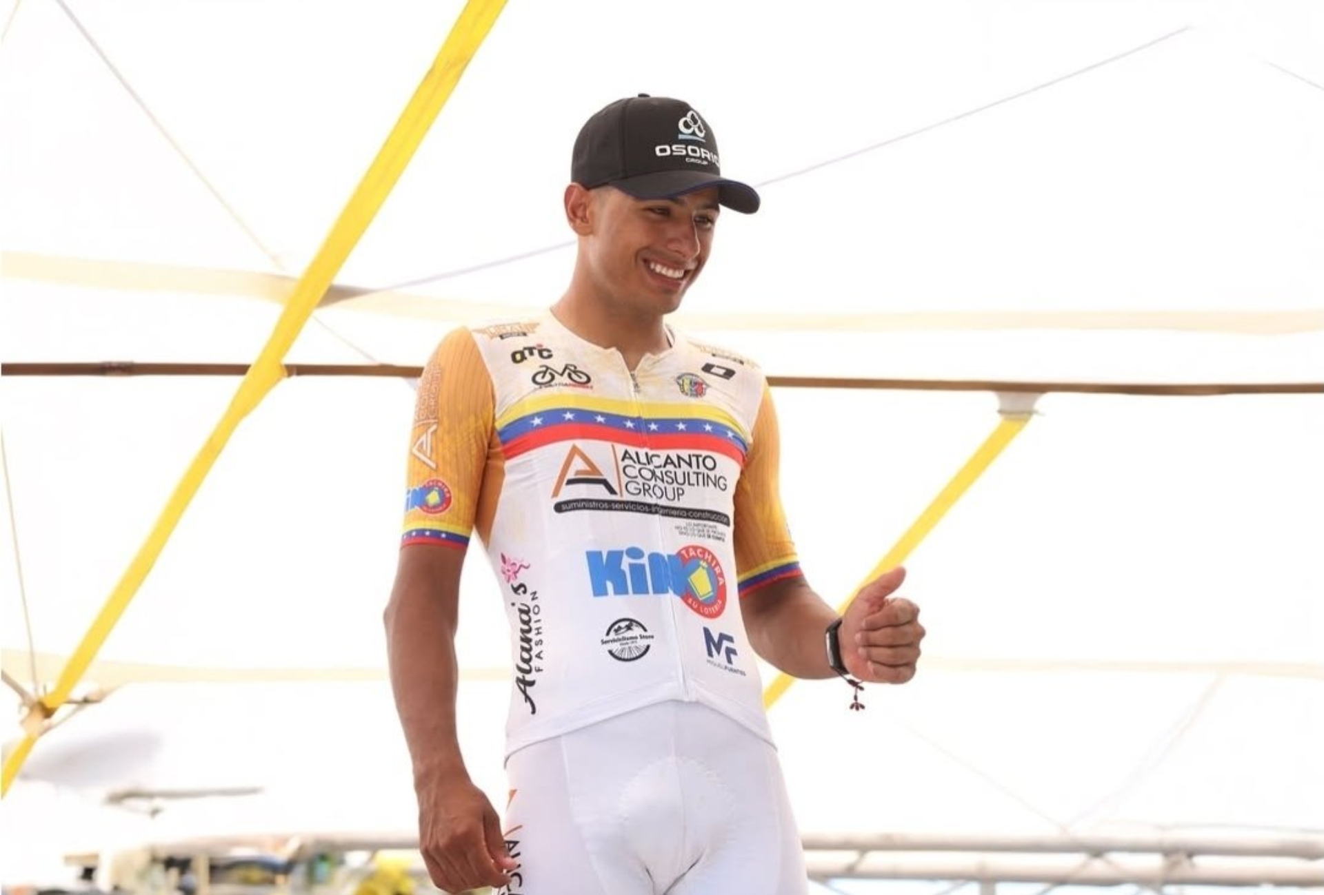 Arlex Méndez ganó la tercera etapa de la Vuelta al Táchira este #14Ene