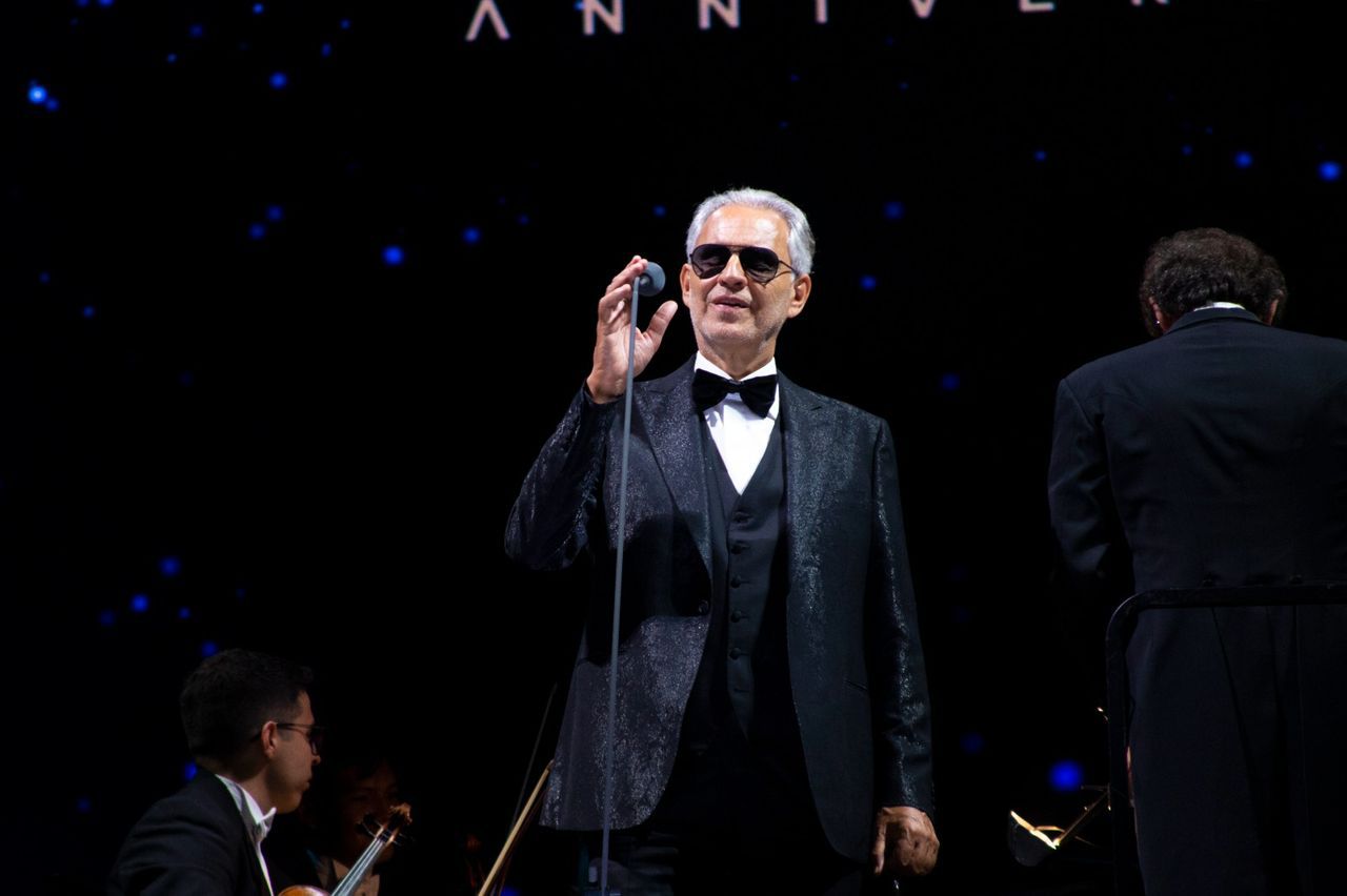 Éxito Rotundo en el Concierto de Andrea Bocelli: Una Noche de Magia ...
