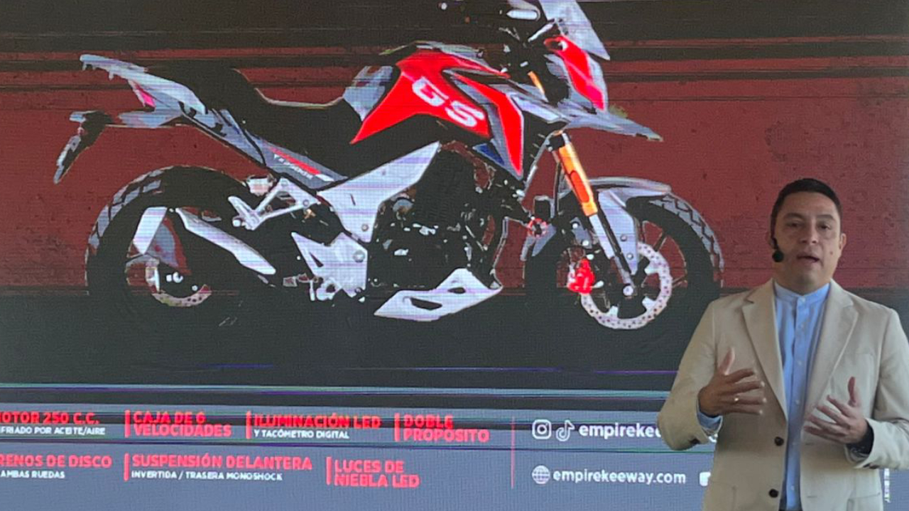 Empire keeway lanzó al mercado venezolano su nuevo modelo de moto