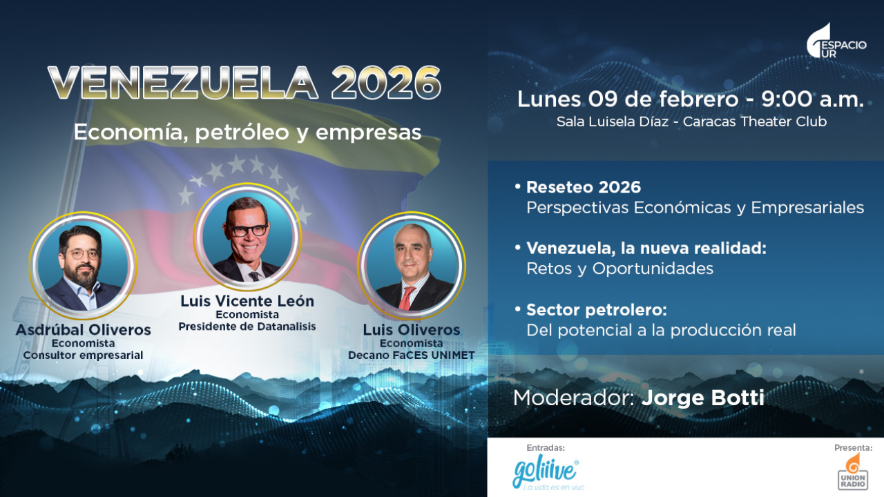 Foro “Venezuela 2026”: Economía, petróleo y empresas en un mismo lugar ...